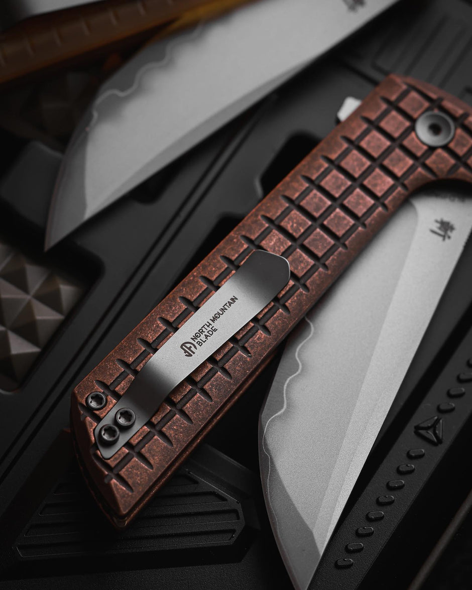 North Mountain Blade: Premium Japanese Style Pocket a... | Blade Forge
