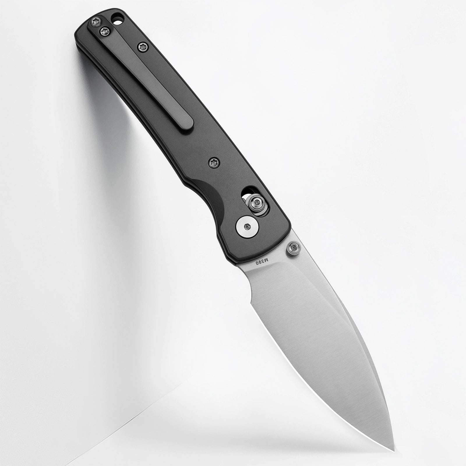 Miguron Vakor - 3.15" M390 Satin Blade, Dark Grey PVD... | Blade Forge