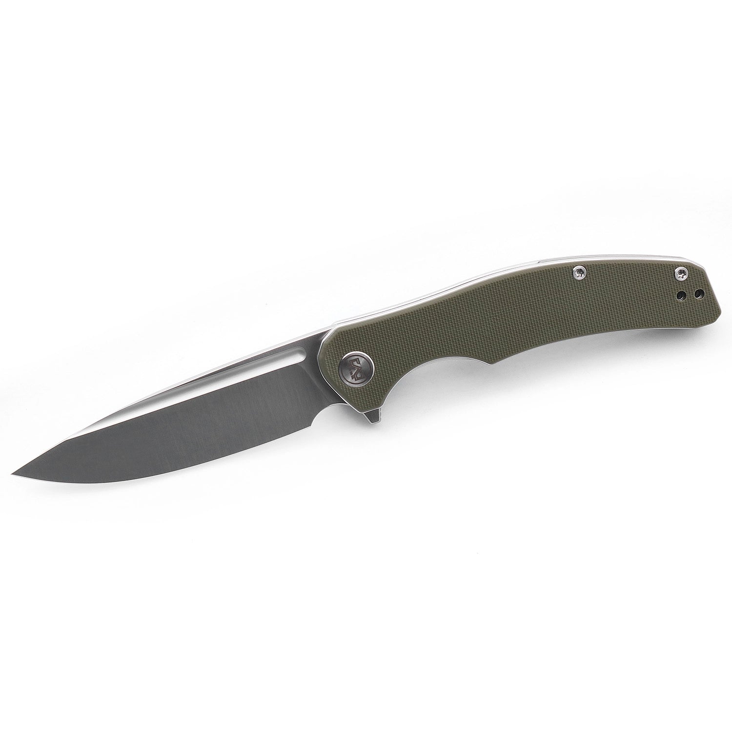 Miguron Knives Velona - 3.5" 14C28N Satin Blade, Gree... | Blade Forge
