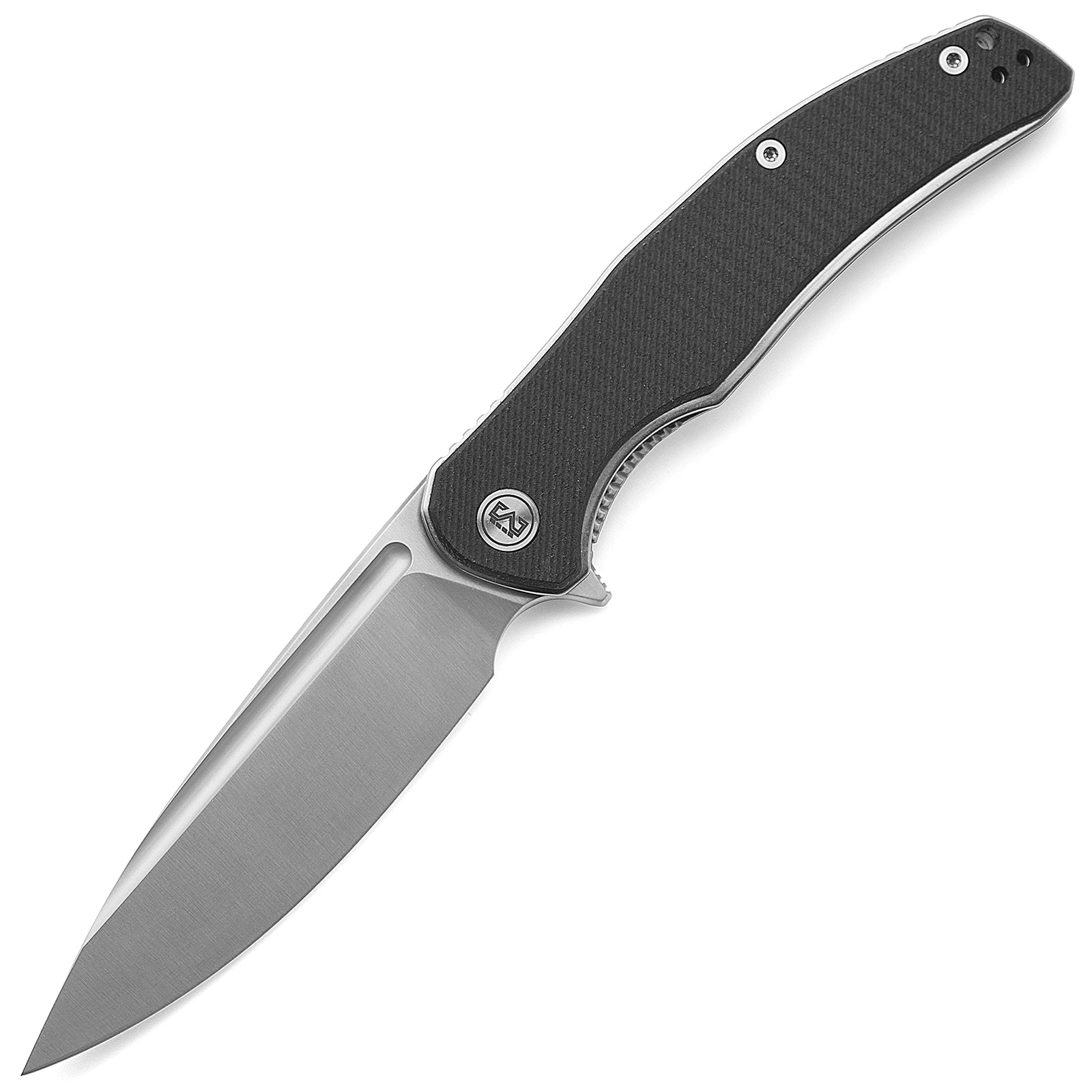 Miguron Knives Velona - 4.03" 14C28N Satin Blade, Bla... | Blade Forge