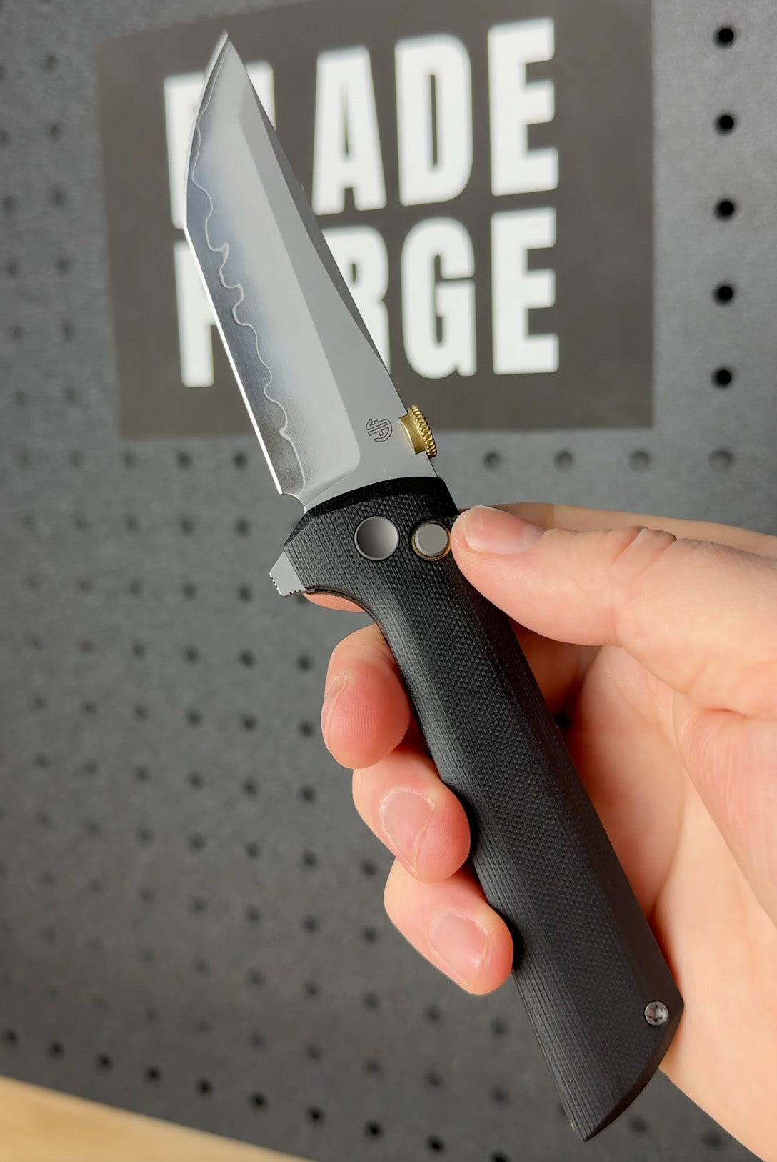 North Mountain Blade Chop 2 G10 Thumb Disk - 3.4" SLD... | Blade Forge
