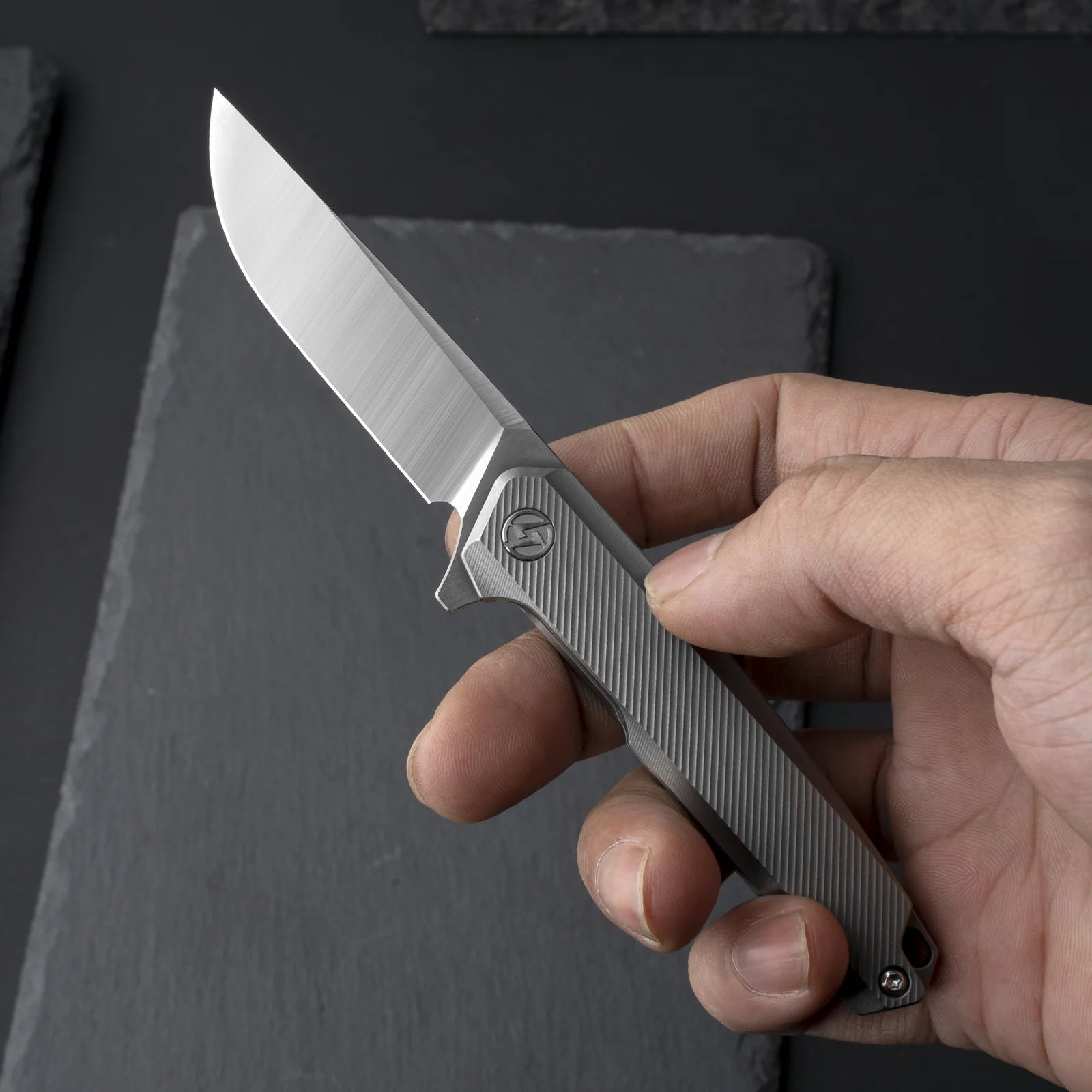 Olitans Mechanic Pro T041-S - 2.6" M390 Blade, Titani... | Blade Forge